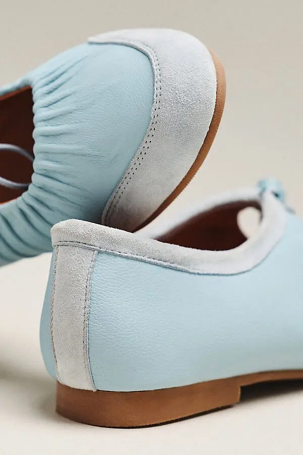 Intentionally Blank La Jolla Mary Jane Ballet Flats - Sky