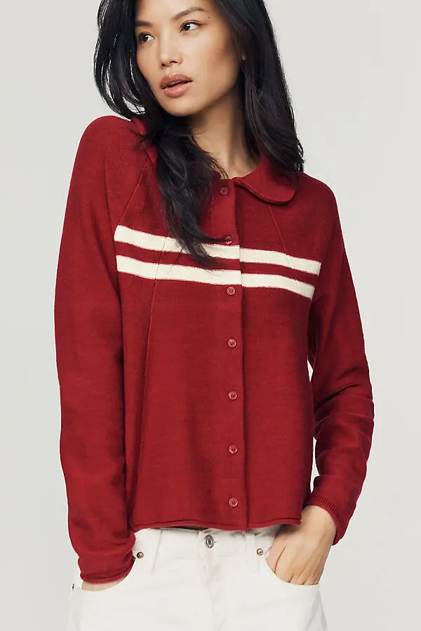 Maeve Collared Cardigan