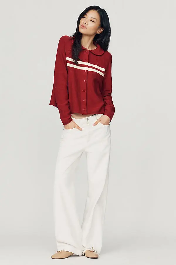 Maeve Collared Cardigan