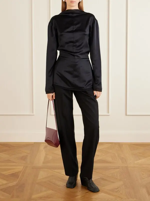 Proenza Schouler Slant Wedge Ankle Boots