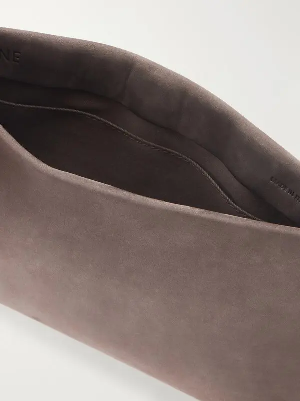 FANE Bra Nubuck Shoulder Bag - Brown
