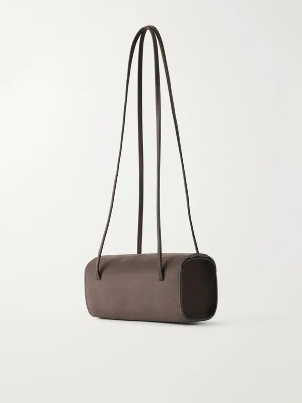 FANE Mie Nubuck Shoulder Bag - Brown