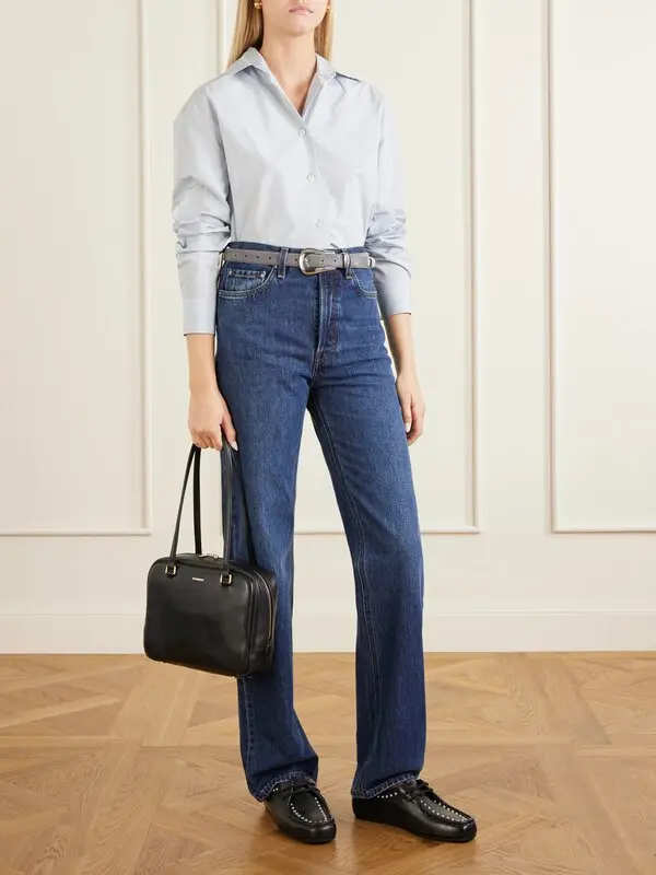 JIL SANDER Vision Mini Leather Tote
