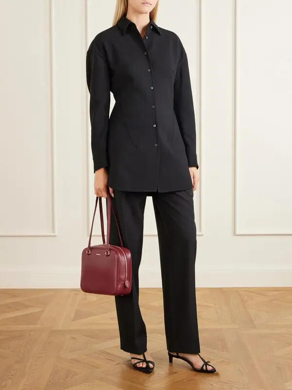JIL SANDER Vision Mini Leather Tote