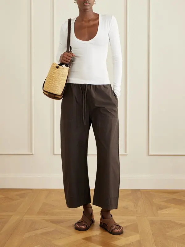 A.emery Jalen Suede Sandals - Brown