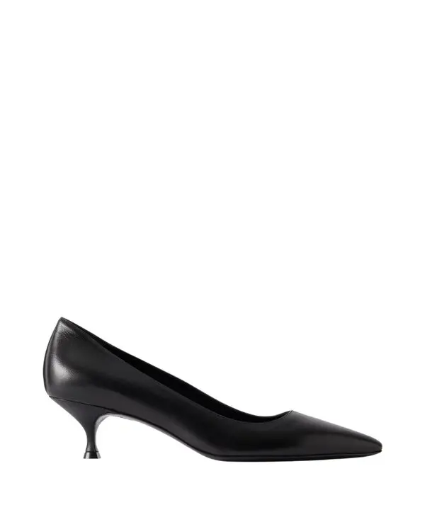 HERBERT LEVINE Pump Du Jour 50' Leather Pumps - Black