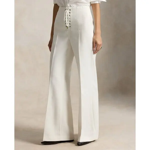 Ralph Lauren Beaton Cotton-wool Lace-up Pant