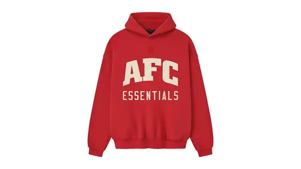 Fear Of God Essentials American Sport Hoodie - Red