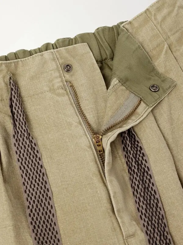 Kapital Easy Straight-leg Cotton-canvas Trousers
