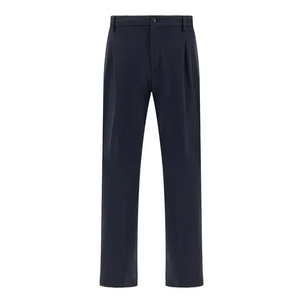 Paul & Shark Dynamic Chino Trousers With Pleats