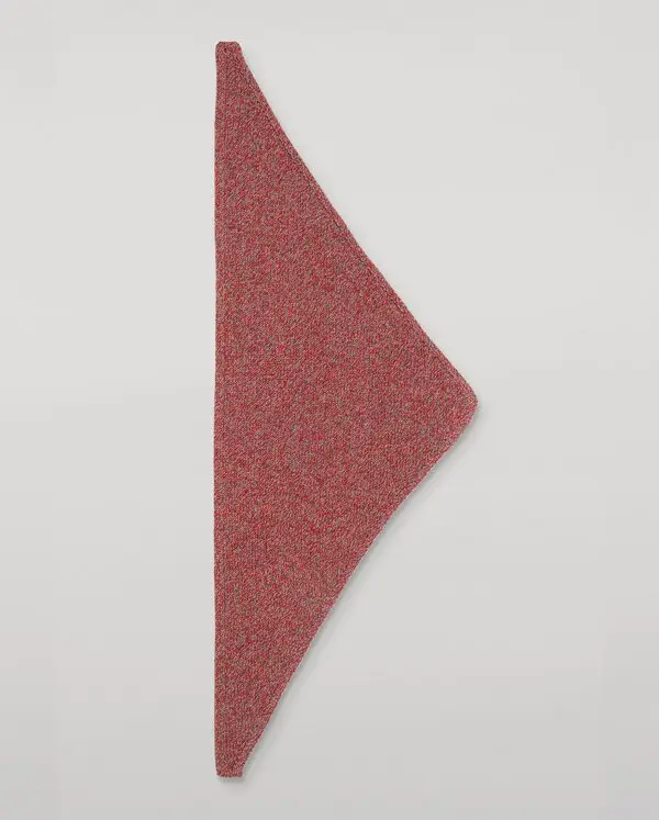 Johnstons Of Elgin Keill Marl Cashmere Triangle