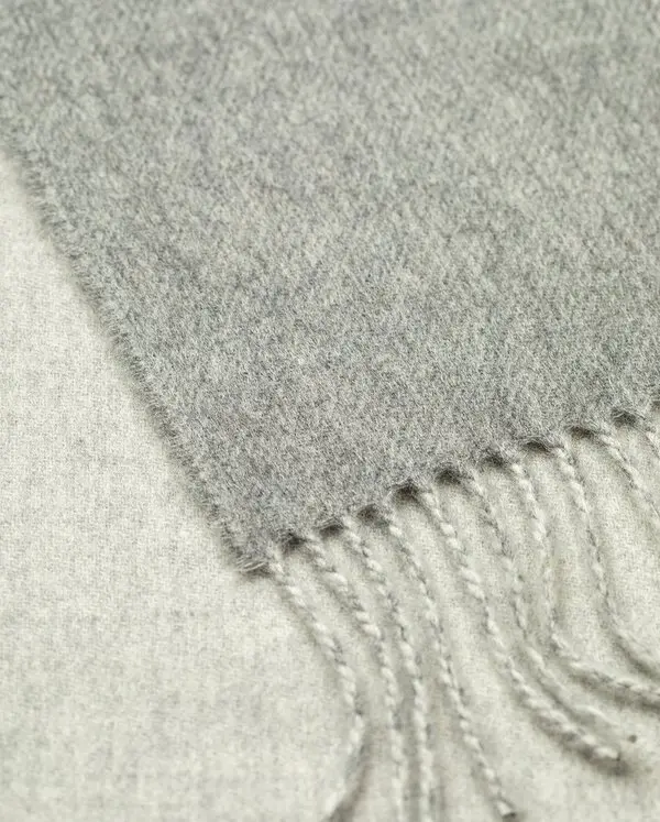 Johnstons Of Elgin Contrast & Silver Cashmere Stole
