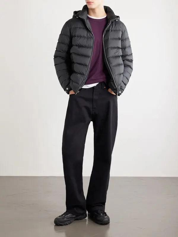 Moncler Arneb Quilted Shell Down Jacket