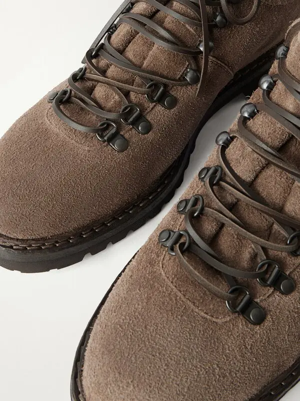 Officine Creative Artik Flexi 001 Suede Lace-up Boots - Brown