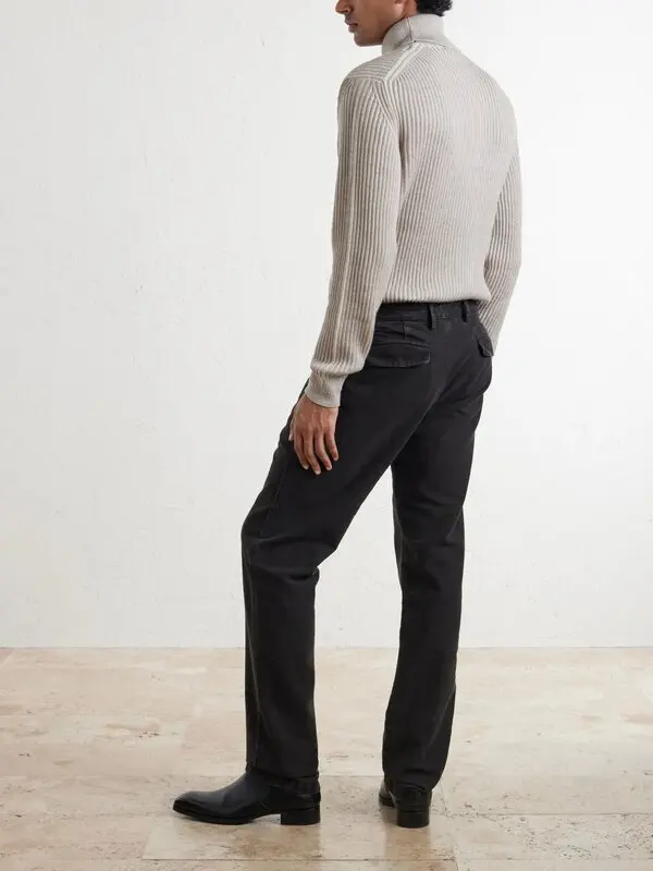 Massimo Alba Straight-leg Cotton Trousers