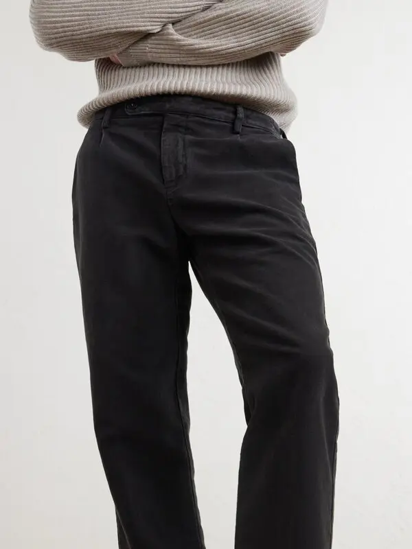 Massimo Alba Straight-leg Cotton Trousers
