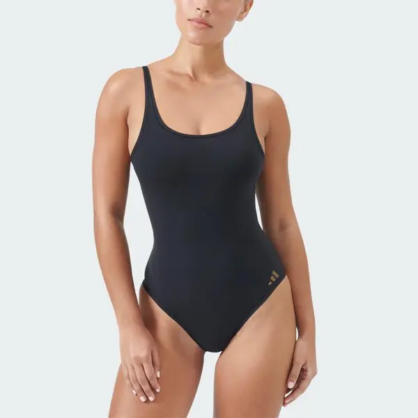 Adidas Active Micro Body Fit Scoop Neck Bodysuit Underwear