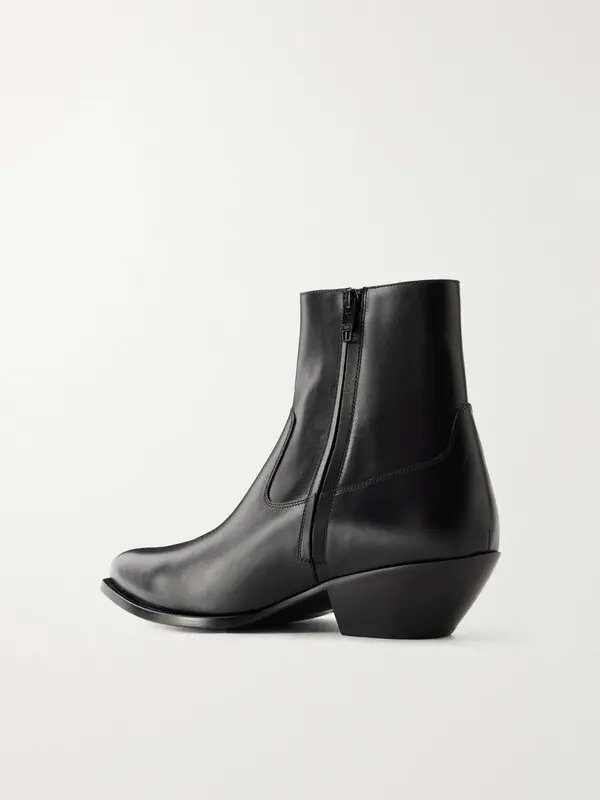 Celine Leather Chelsea Boots