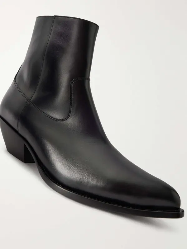Celine Leather Chelsea Boots