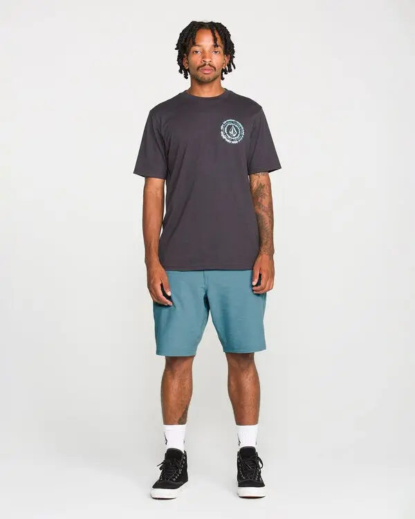 Volcom Slub Frickin Cross Shred Hybrid Shorts - Cameo