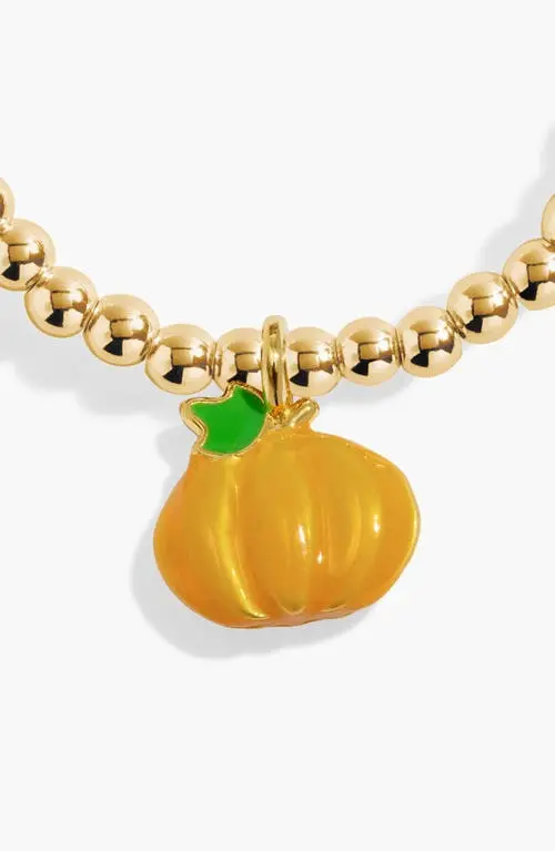 A LITTLES & CO A Little Vibes 'hello Pumpkin' Bracelet
