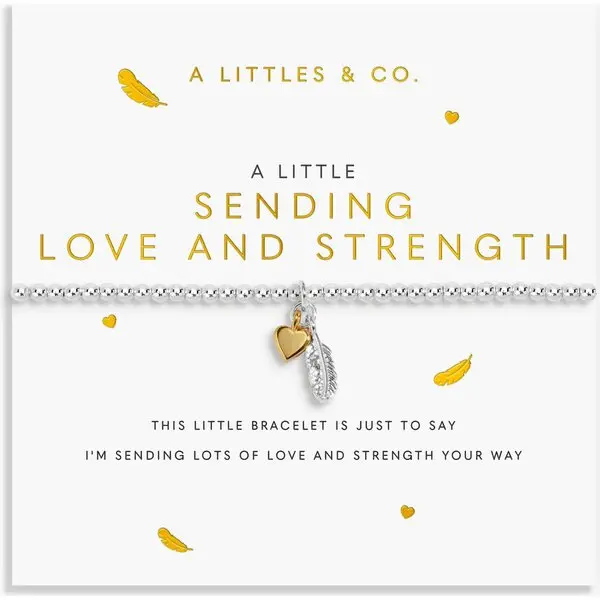 A LITTLES & CO Remembrance A Little 'sending Love And Strength' Bracelet - Mixed