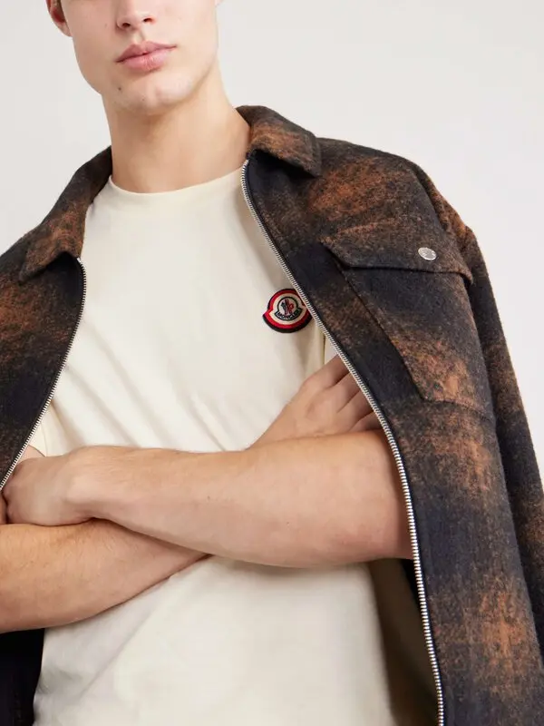 Moncler Logo-appliqué Cotton-jersey T-shirt