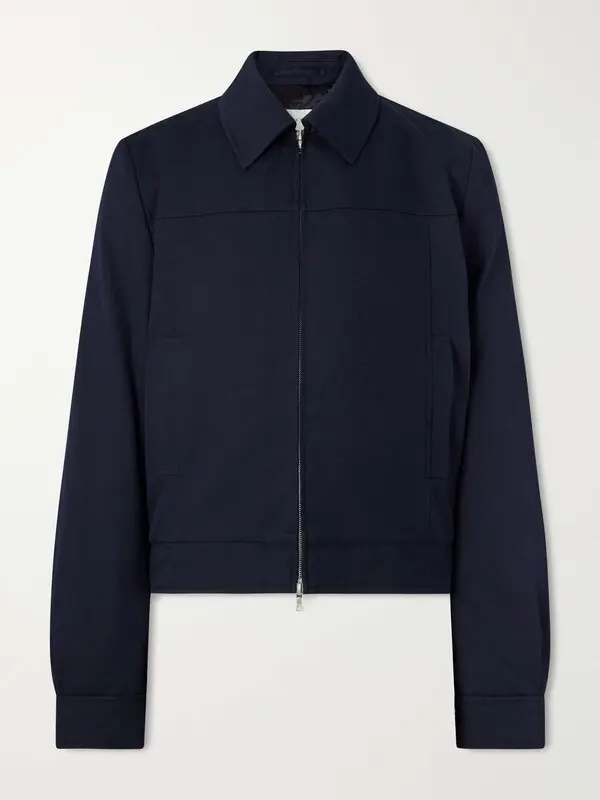 Dries Van Noten Padded Cotton And Wool-blend Blouson Jacket