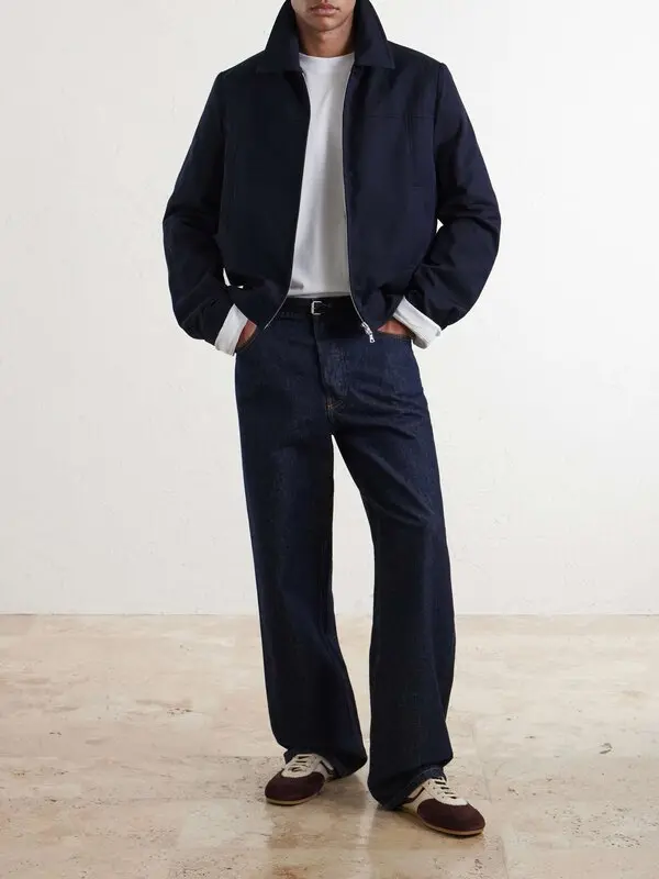 Dries Van Noten Padded Cotton And Wool-blend Blouson Jacket
