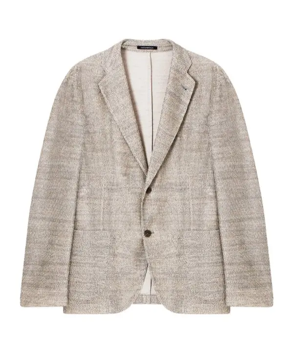 Emporio Armani Notched-lapel Blazer