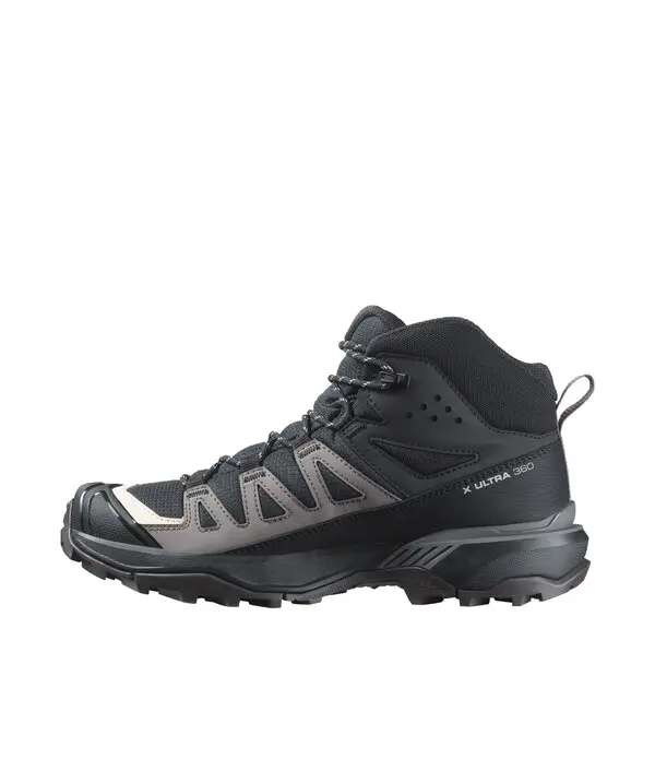 SALOMON X Ultra 360 Mid Gore-tex Hiking Boots - Black
