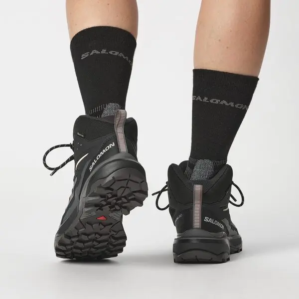 SALOMON X Ultra 360 Mid Gore-tex Hiking Boots - Black