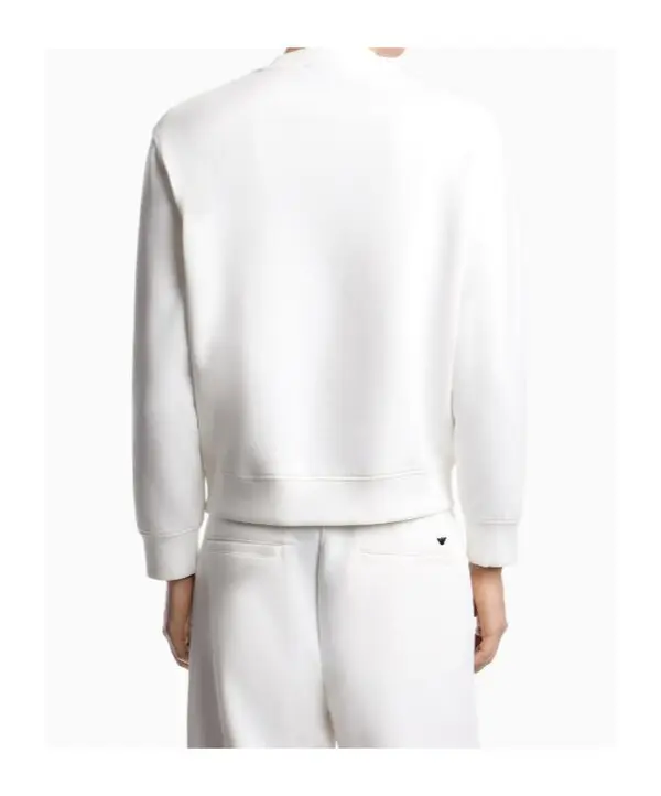 Emporio Armani Sweatshirt Essential In Cotton Double Jersey
