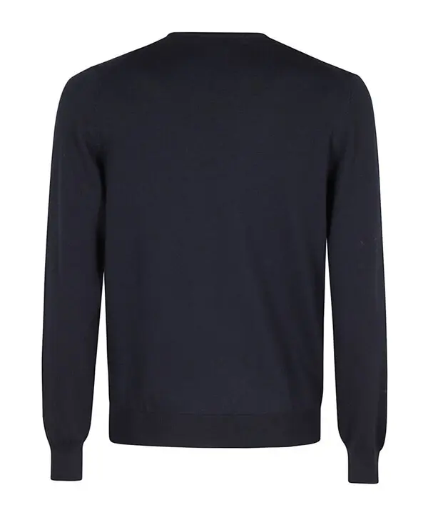Tagliatore Long-sleeved Crew Neck Sweater