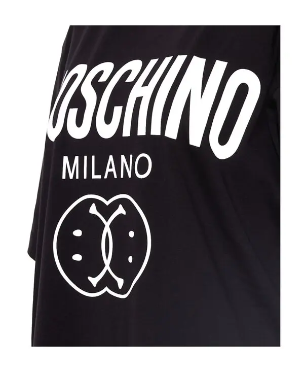 Moschino Round Collar Logo T-shirt