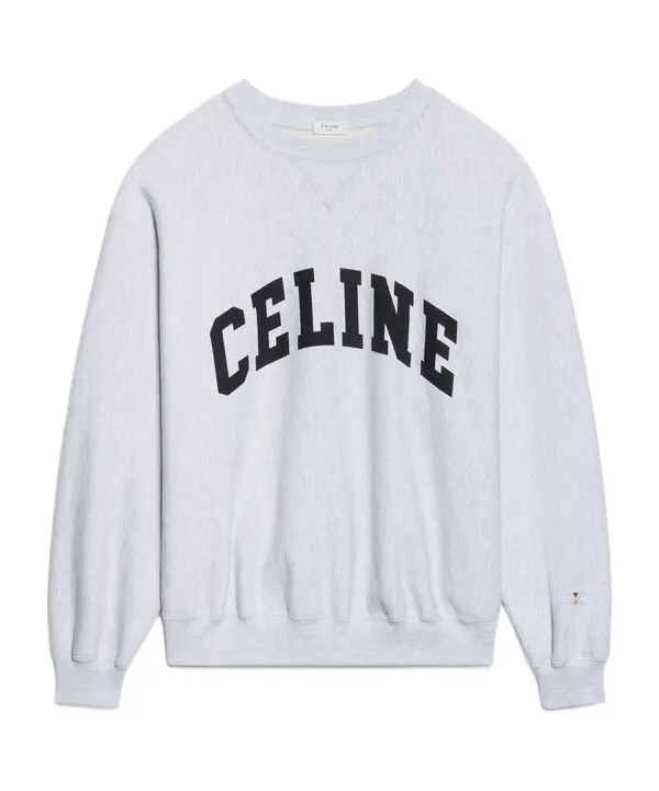 Celine Sweatshirt In Cotton Fleece