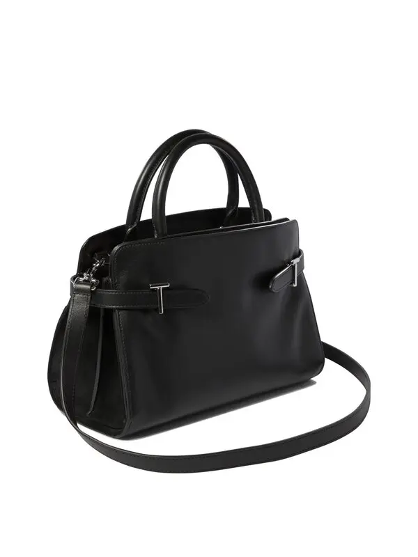 LE TANNEUR Structured Top Handle Tote Bag