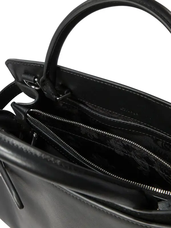 LE TANNEUR Structured Top Handle Tote Bag