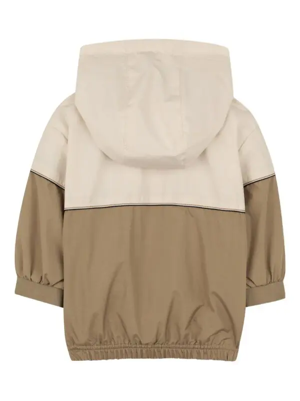 Hugo Boss Colourblock Hooded Coat