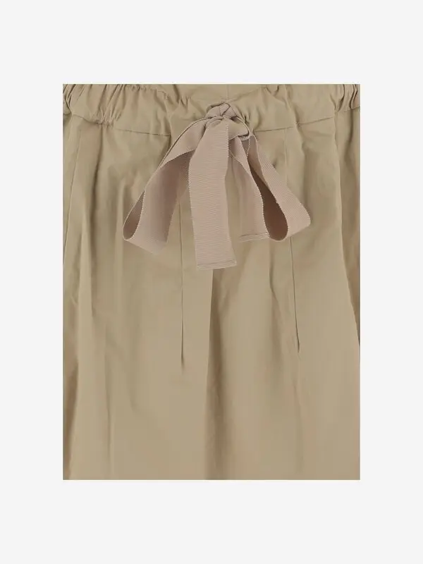 PATOU Drawstring Bloomer Skirt