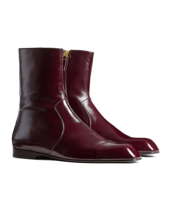 Khaite Colt Zip Ankle Boot
