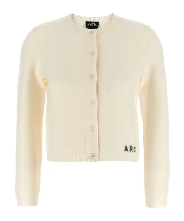 A.p.c. Mila Button-up Knitted Cardigan