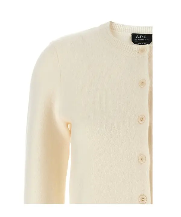 A.p.c. Mila Button-up Knitted Cardigan