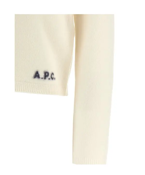 A.p.c. Mila Button-up Knitted Cardigan
