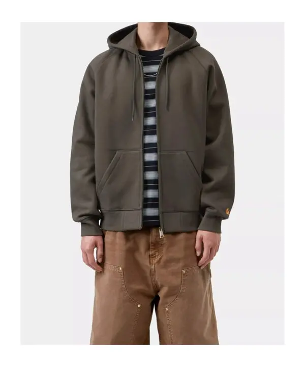 Carhartt Work In Progress Hooded Chase Jacket - Ash Heather