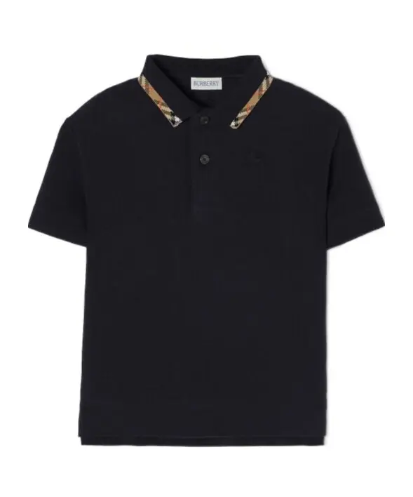 Burberry Cotton Pique Polo Shirt