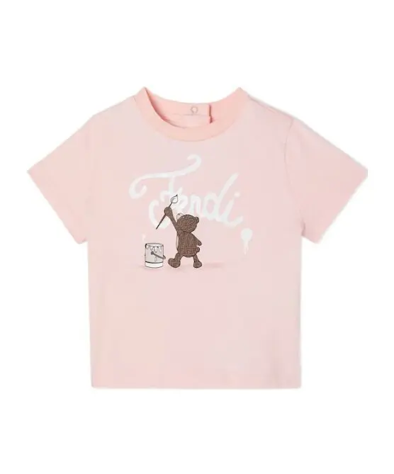 Fendi Teddy-bear Print T-shirt