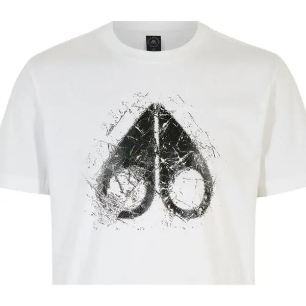Moose Knuckles Logo Printed Crewneck T-shirt