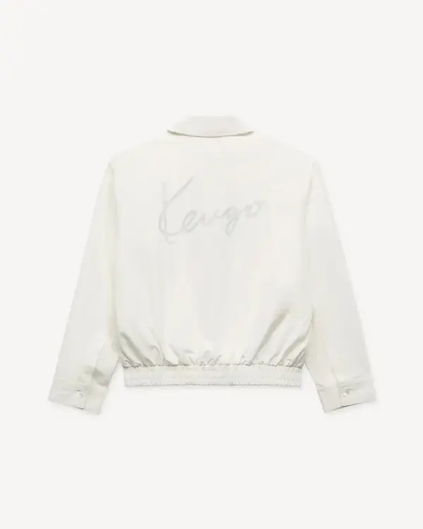 Kenzo Signature Coach Jacket - Off-white