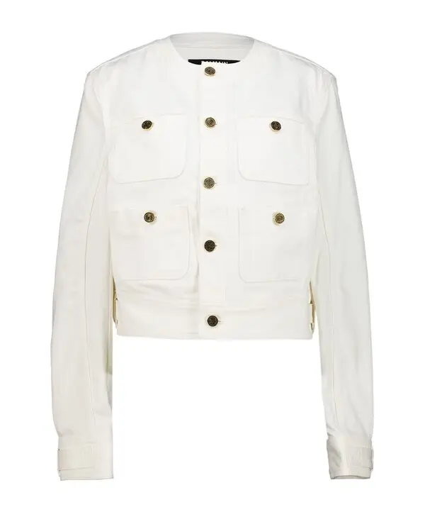 Balmain Patch-pocket Denim Jacket